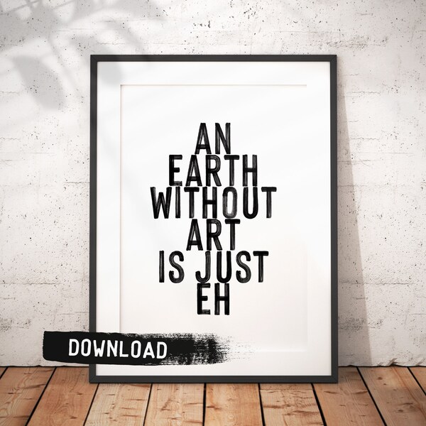 Earth Without Art - Etsy