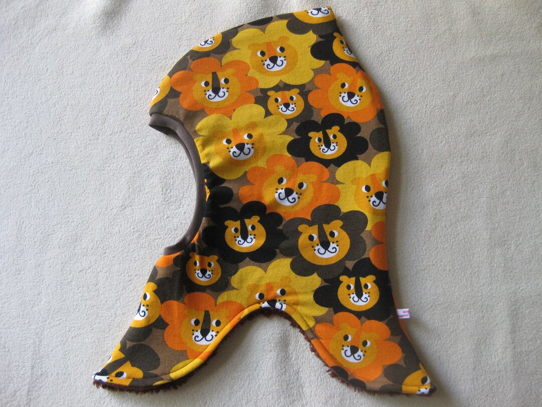 Organic Balaclava Lion, Autumn & Winter, Lining Selection, Children ...