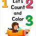 Let's Count and Color: Fun Educational Book for Kids to Learn Numbers ...
