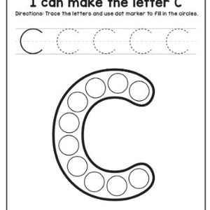 Alphabet Tracing Workbook: Fun Letter Practice - Etsy