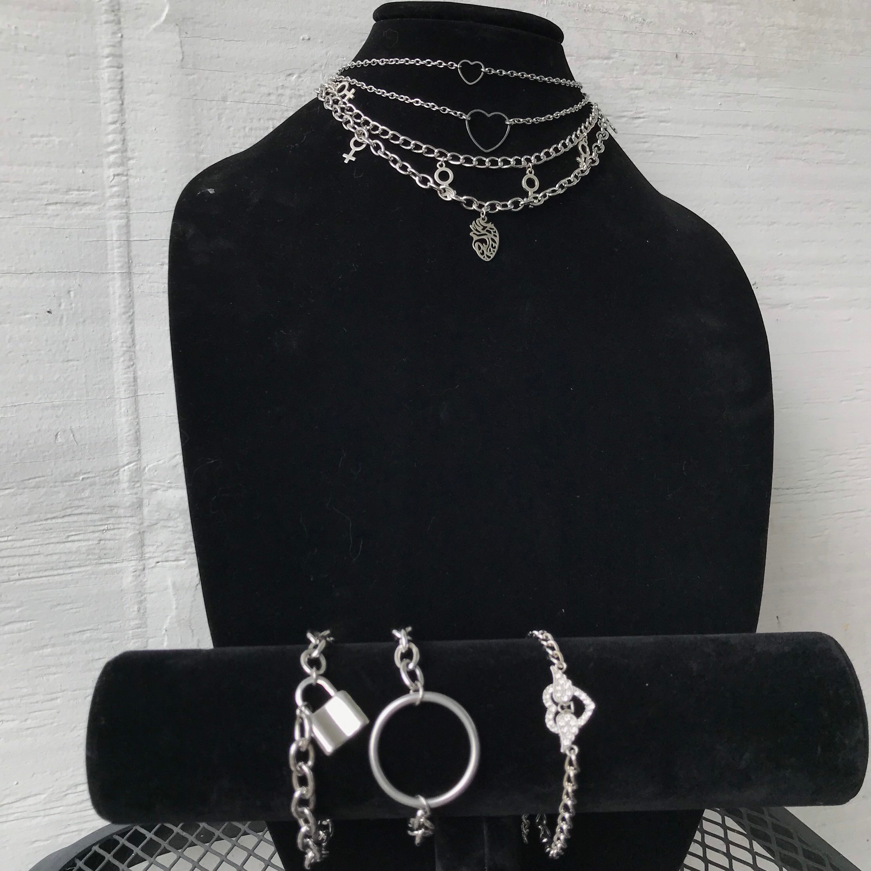 The Heartbreak Chain Stainless Steel Unisex Aesthetic | Etsy