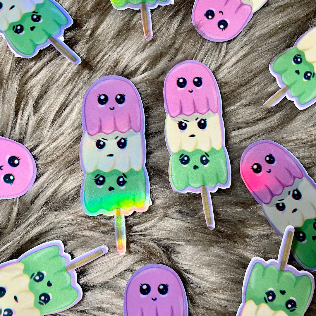 Ghost Dongo Foodie Vinyl Stickers Kawaii Waterproof Decal Spooky Cute ...