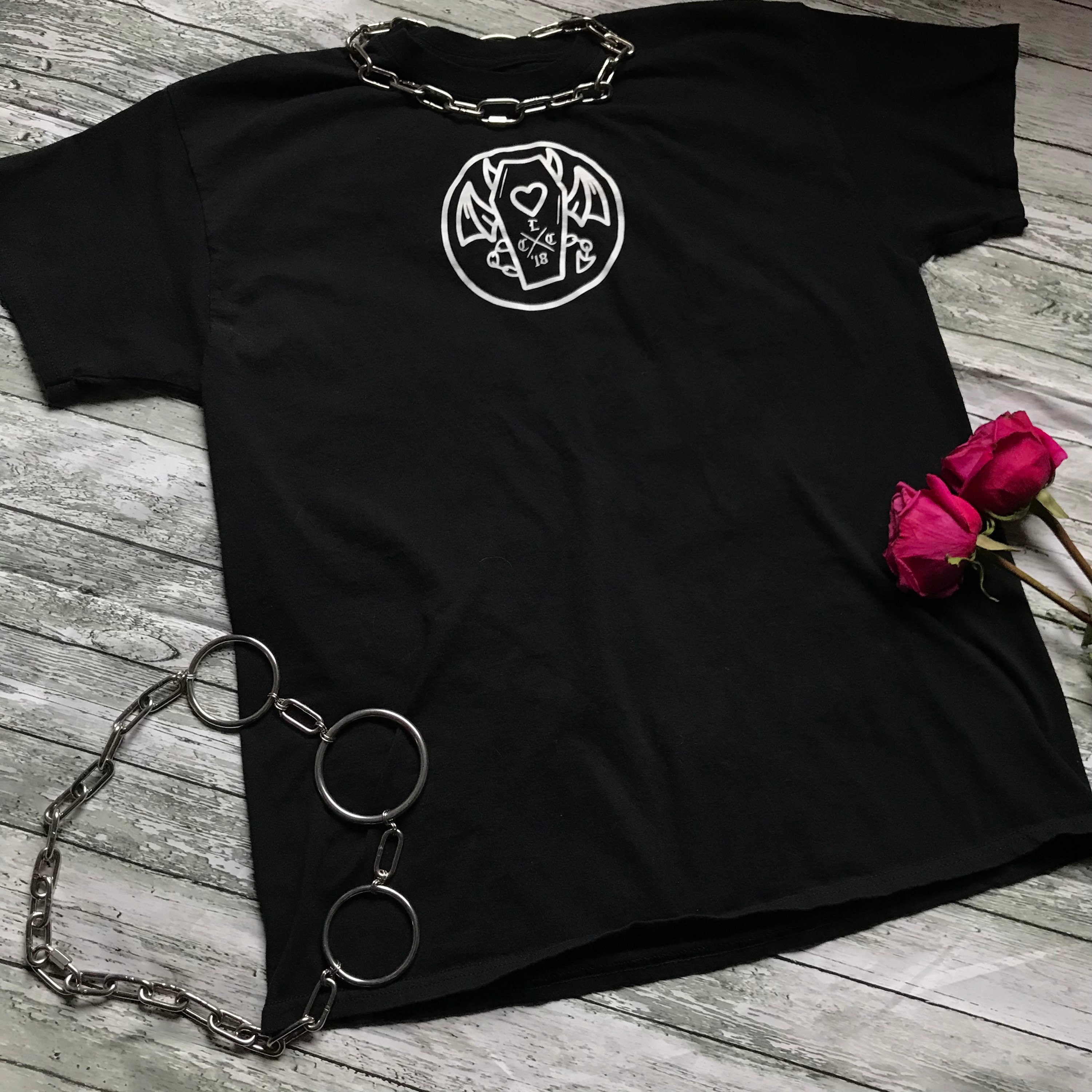 Lovecraft Crypt Logo Tee Alternative Aesthetic Grunge Gothic - Etsy