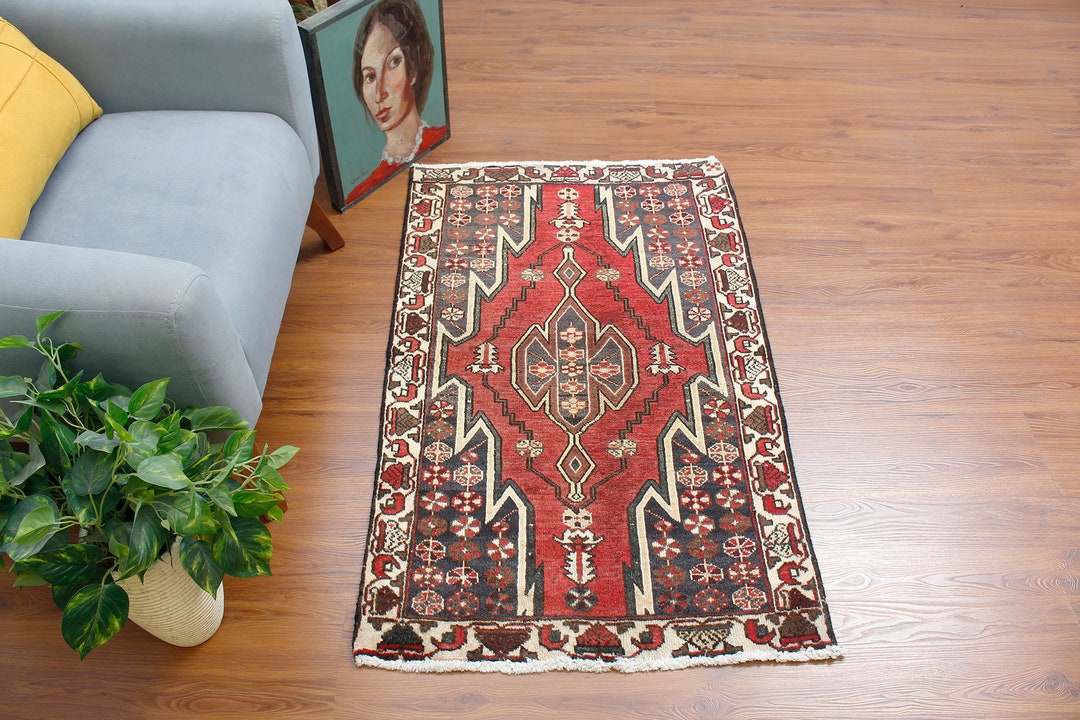 Persian Rugs for Bedroom and Unique Door Mat Rug 2.7 X 4.1 FT Rug 2151/ ...