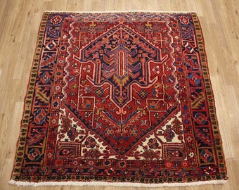 Red Persian Rug | Etsy