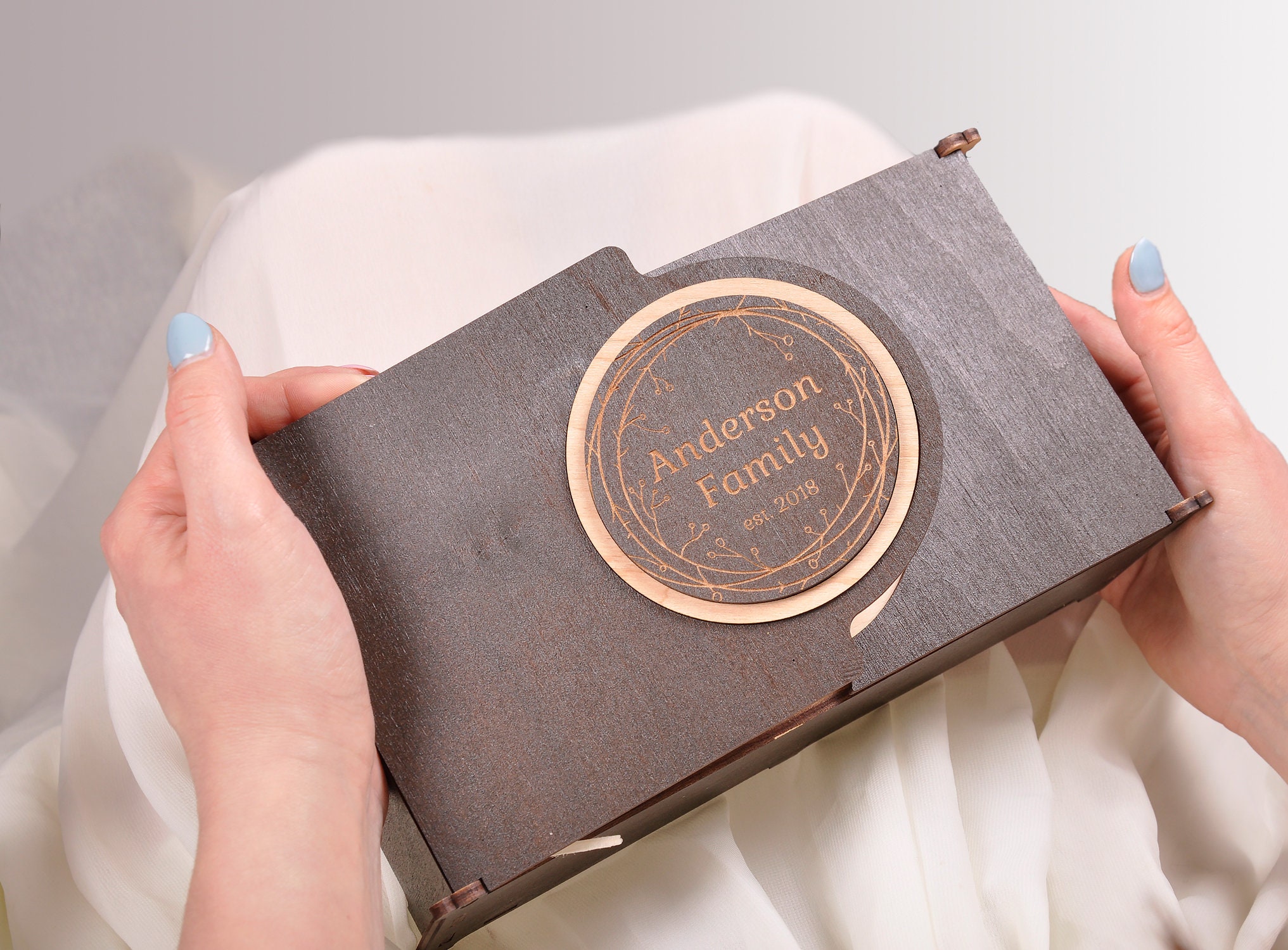 Wedding Photo Box. 4 X 6 Photo Box. Box for Photos. Wooden | Etsy