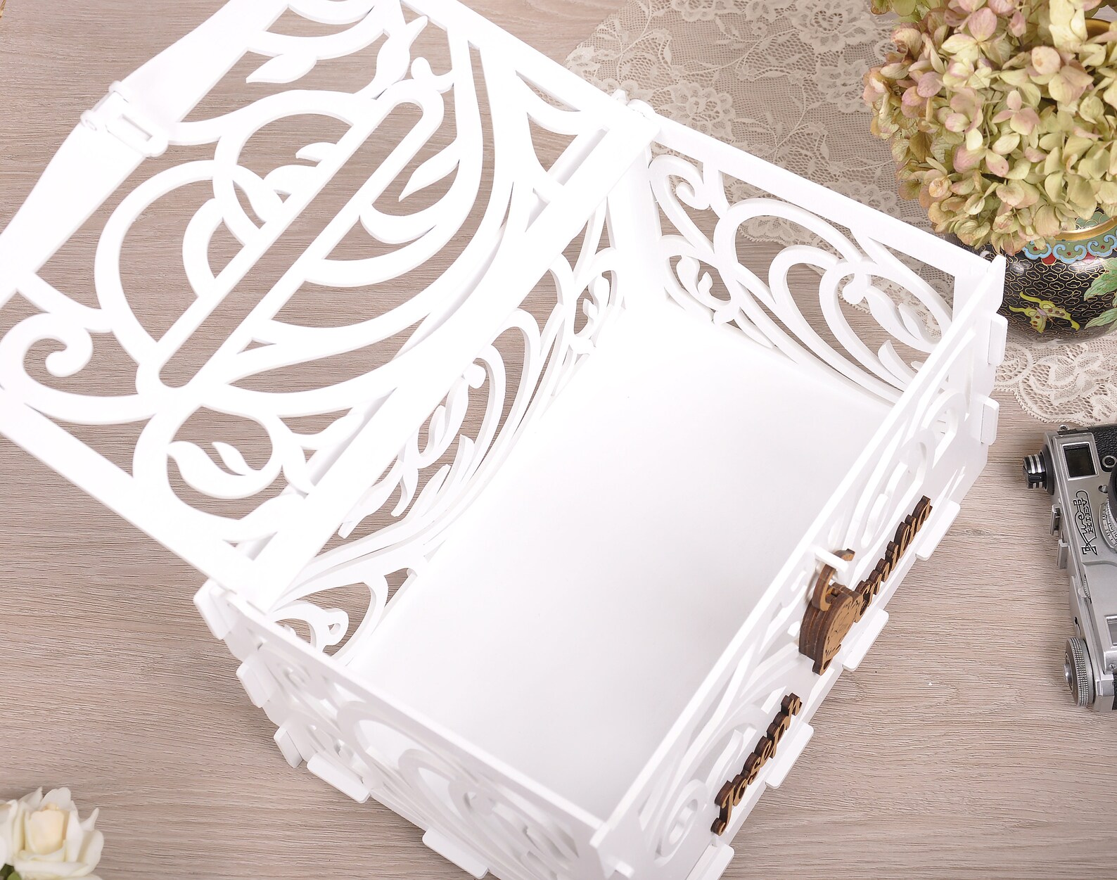 Wedding Card Box With Lock - Etsy