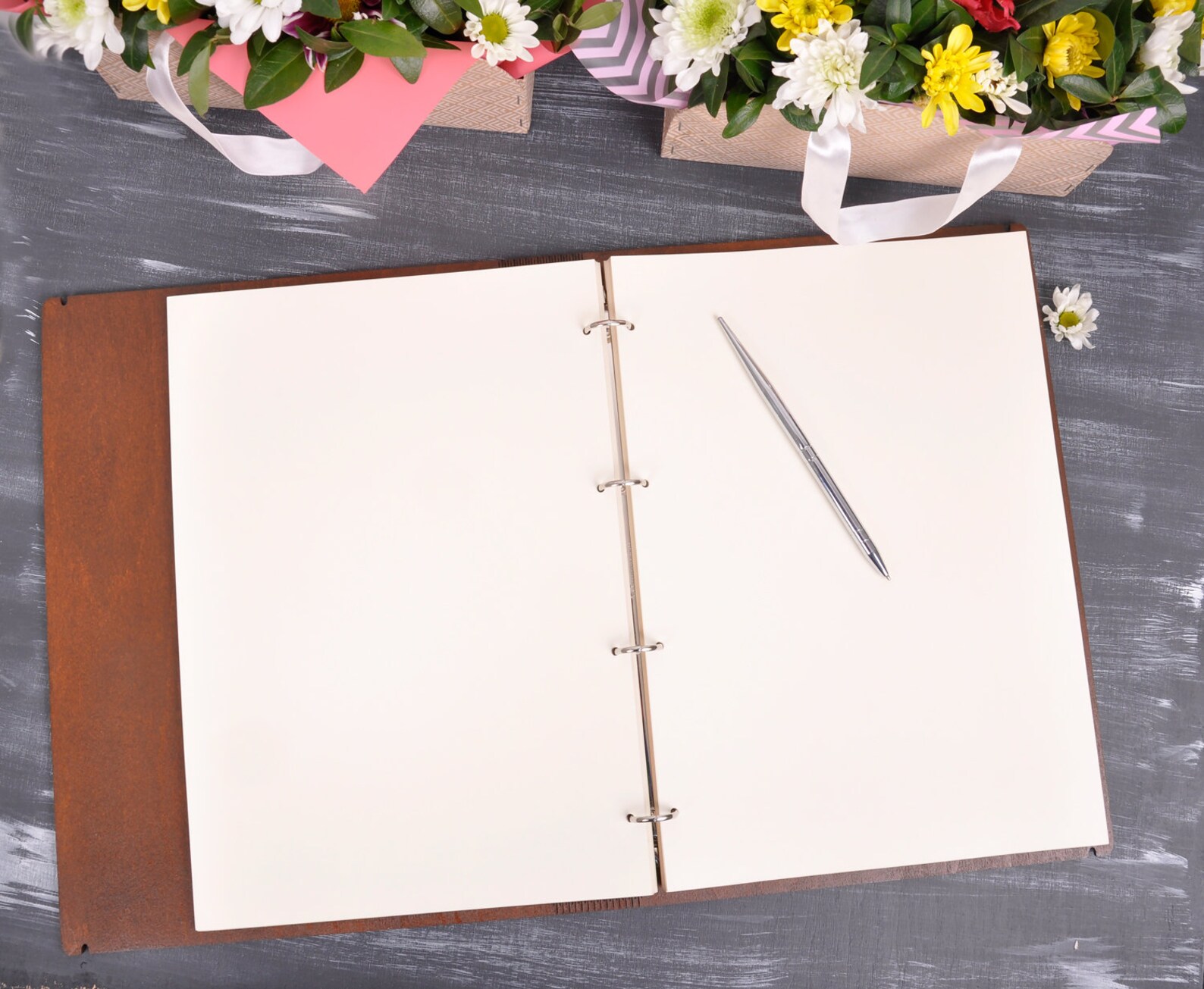 Rustic Wedding Guest Book Wedding Large Guest Book Wood Guest - Etsy