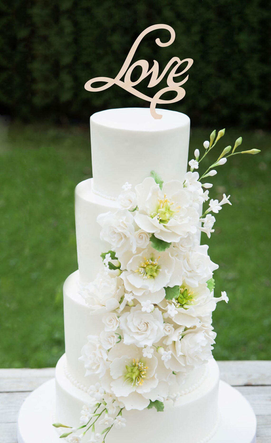 Cake Toppers Wedding Cake Toppers Wooden Letters Wooden | Etsy