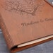 Rustic Wedding Guest Book Wedding Large Guest Book Wood Guest Book Tree ...