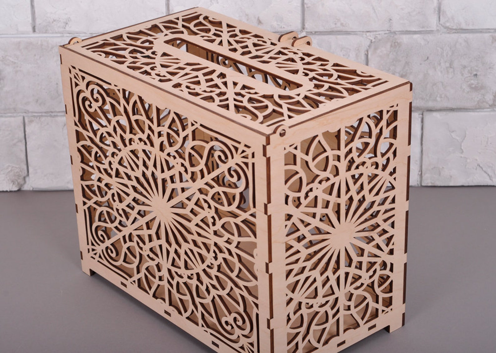 Wedding Card Box Wedding Card Holder Wedding Box Wishing Well | Etsy