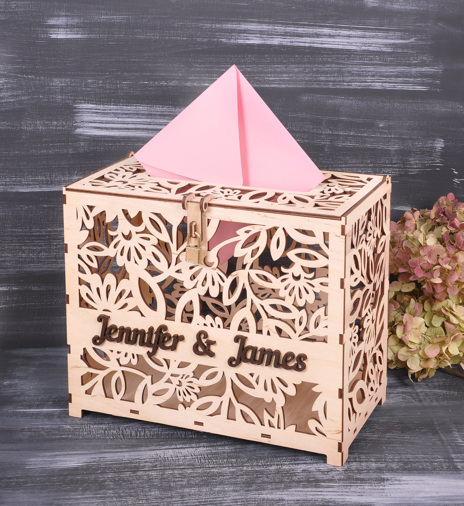 Card Box for Wedding Wedding Card Box With Lock Wedding Card - Etsy