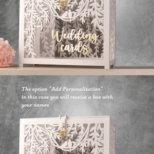 Black and Gold Card Box, Gothic Wedding Card Box - Etsy