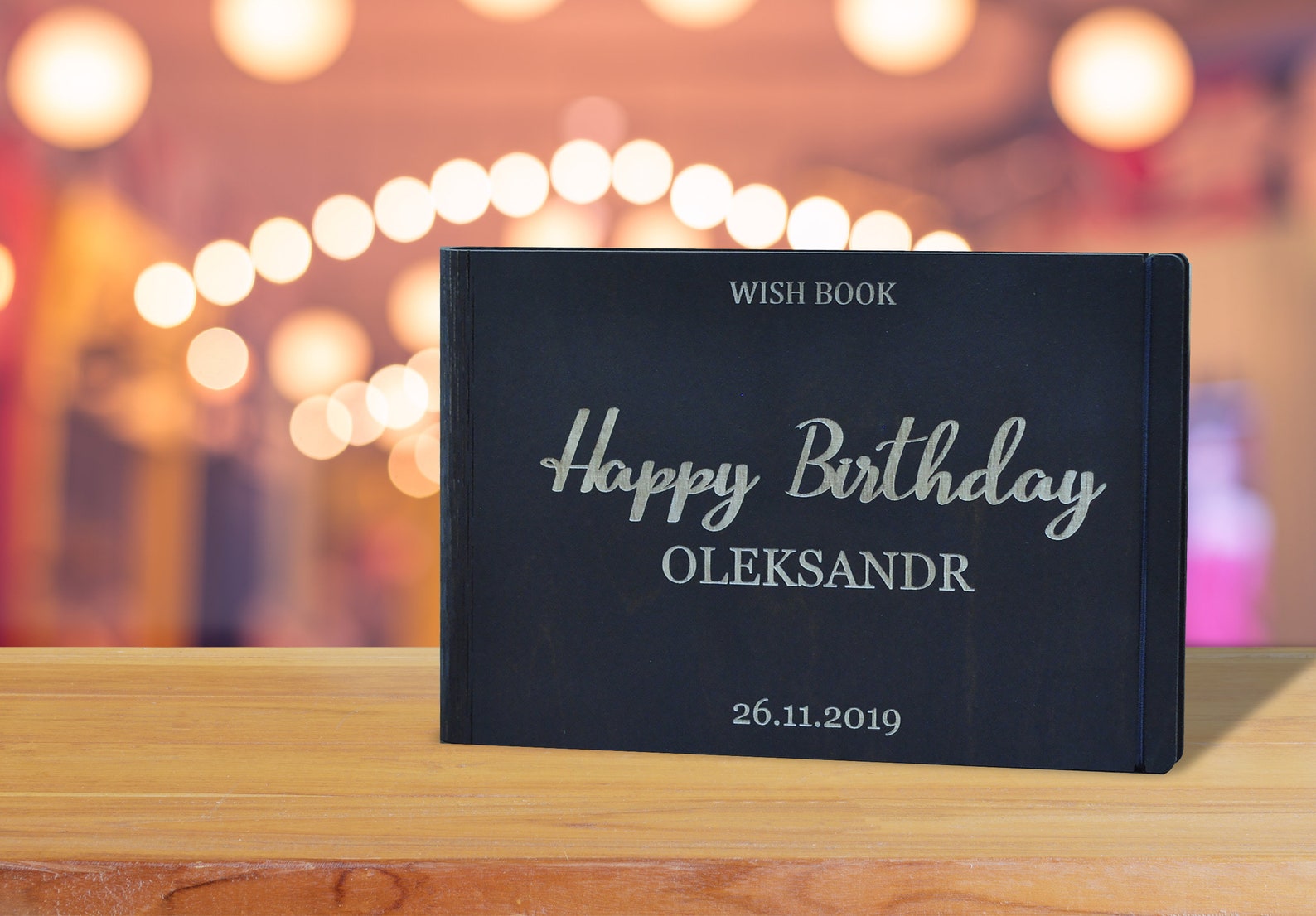 Birthday Guest Book Birthday Guestbook Birthday Registry - Etsy