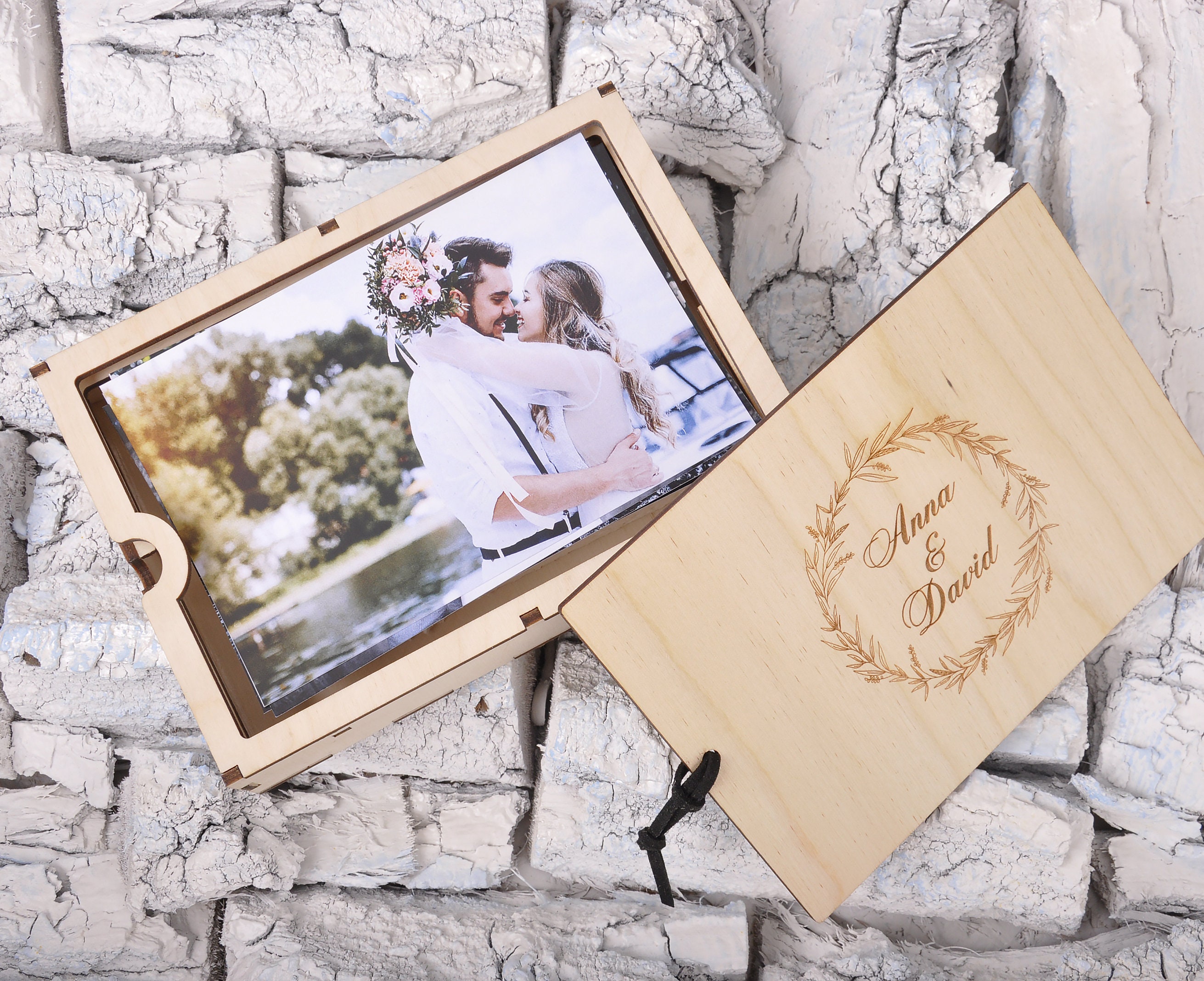 Photo Box 4 X 6. Wood Photo Box. Wedding Photo Box. Wooden - Etsy