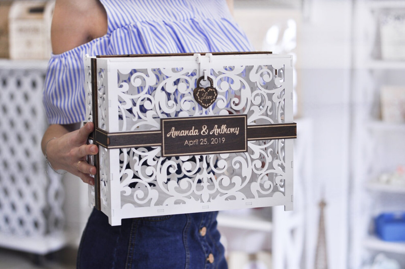 Wedding Card Post Box - Etsy