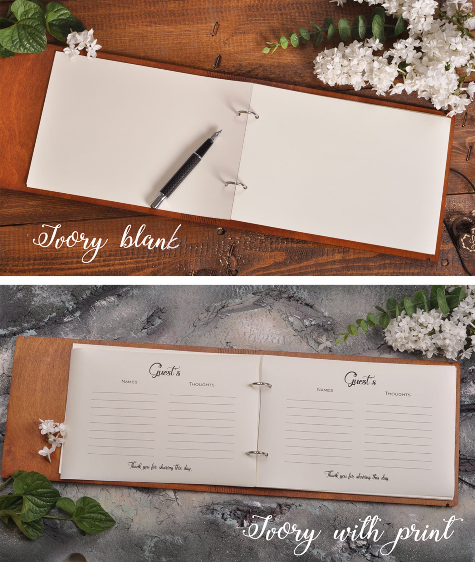 Birthday Guest Book Birthday Guestbook Birthday Registry | Etsy