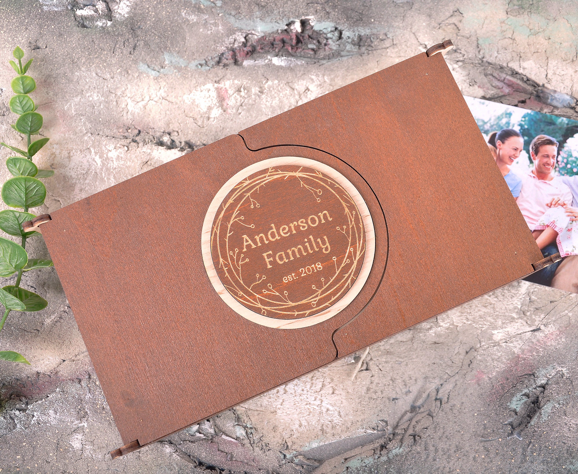 Wedding Photo Box. 4 X 6 Photo Box. Box for Photos. Wooden | Etsy