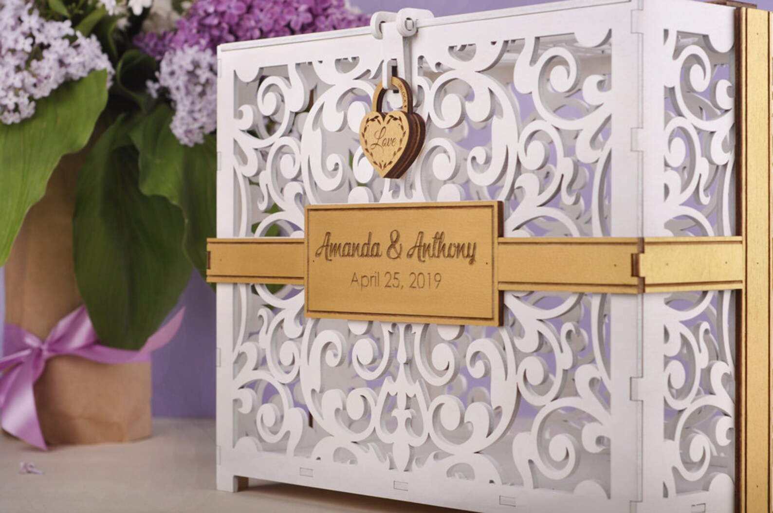 Wedding Card Post Box - Etsy