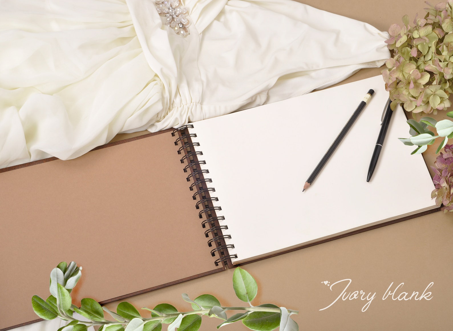 Modern Wood Wedding Guest Book. Beautiful Wedding Wish Book. | Etsy