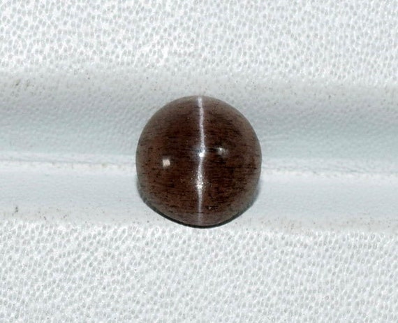 Natural Spectrolite Cats Eye Brown Colour 7X7.4 MM With A | Etsy