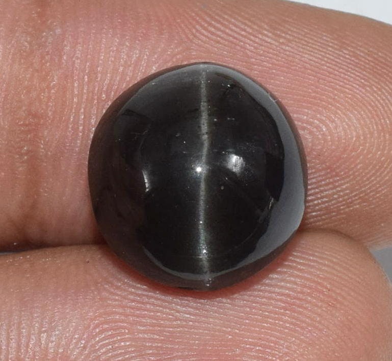 Natural Spectrolite Cats Eye Silver Ray 14X13.50 MM With A - Etsy