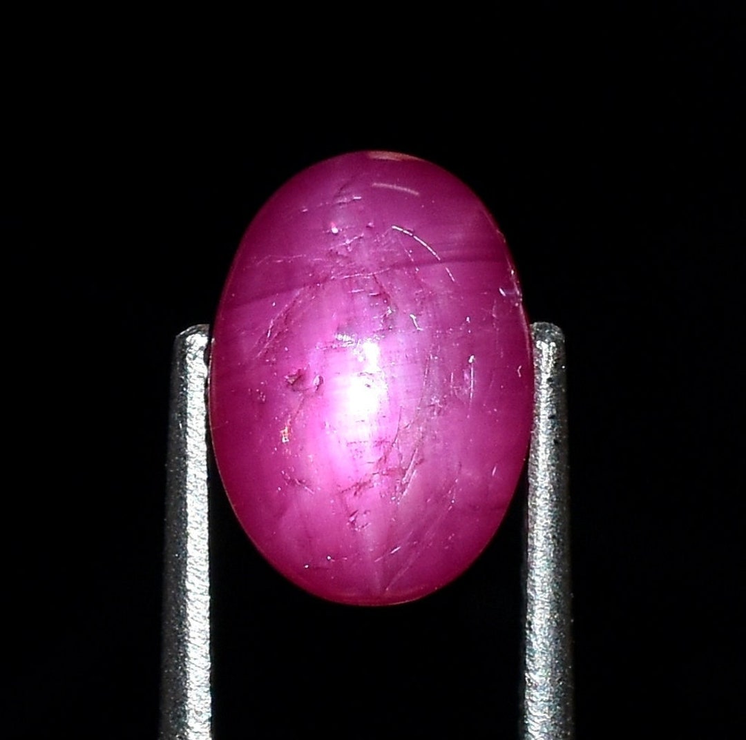 Beautiful Blood Red Ruby Star Beautiful Six-point Asterism Precisely ...