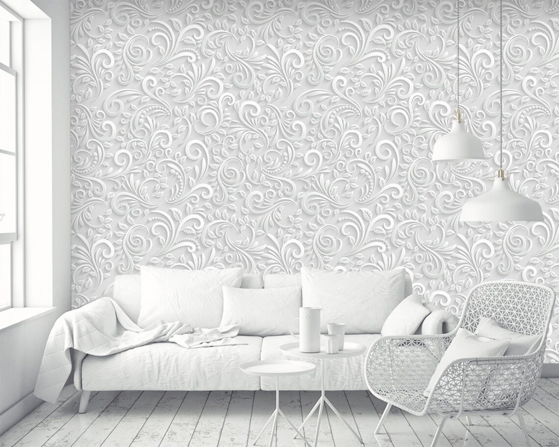 Abstract Wallpaper Moder Wall Mural for Any Interior Non - Etsy