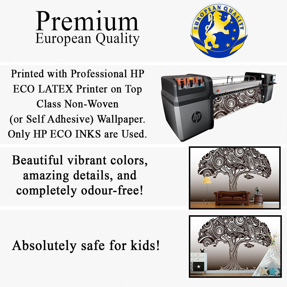 Tree of Life Wallpaper. Nature Wallpaper. Tree of Life Wall - Etsy