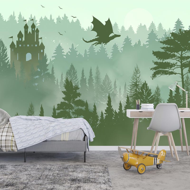 Nursery Wallpapers Boys - Etsy UK