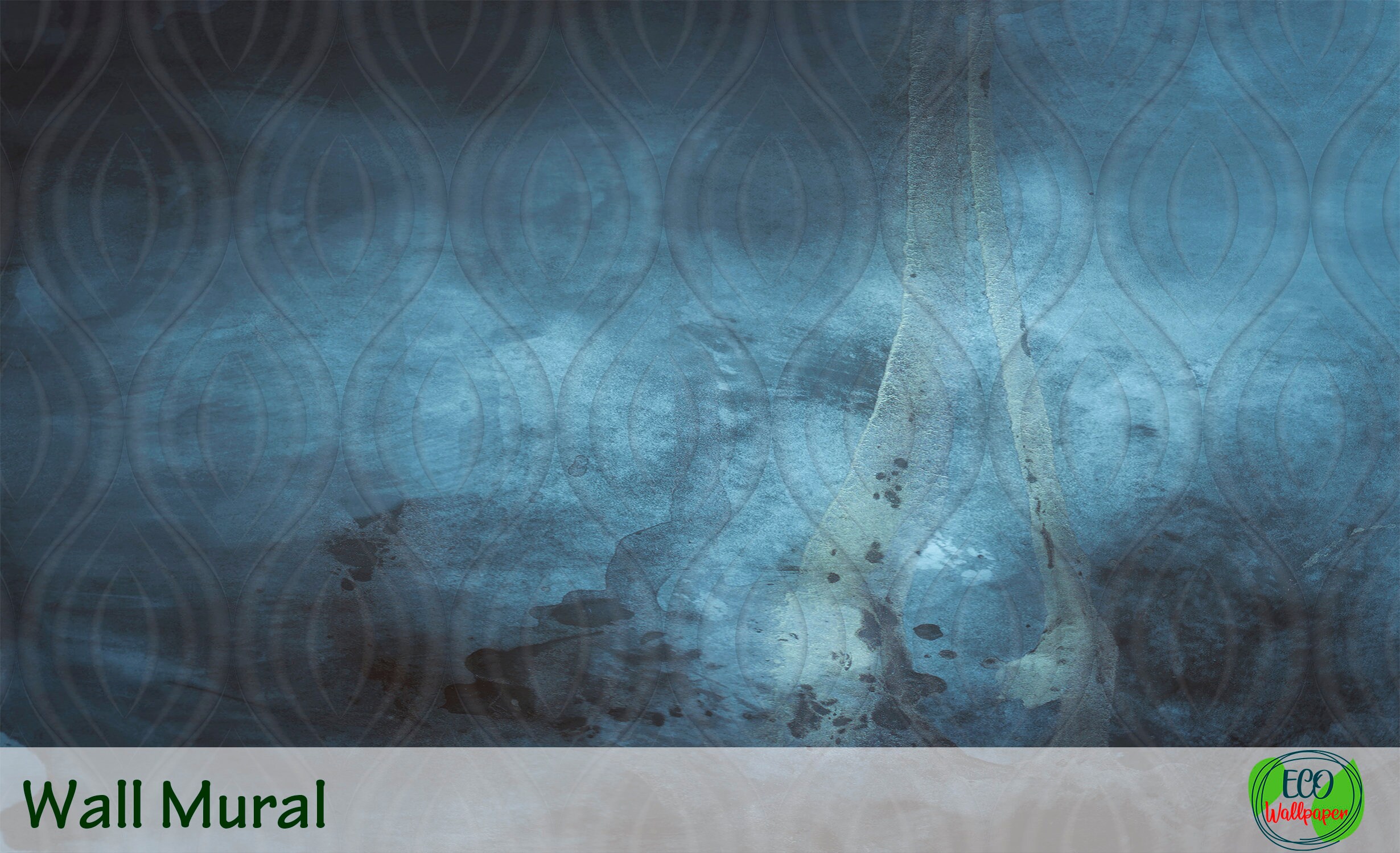 Dark Watercolor Painting Art Wallpaper Vintage Wall Mural | Etsy