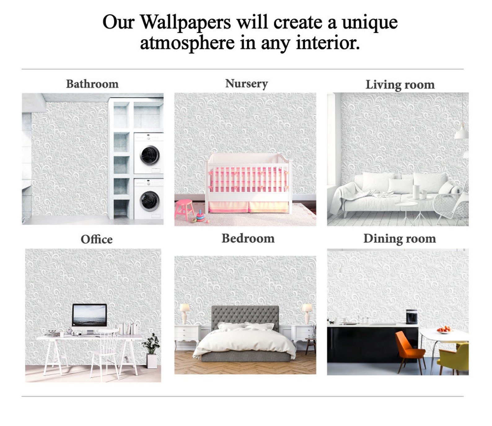 Abstract Wallpaper Moder Wall Mural for Any Interior Non - Etsy