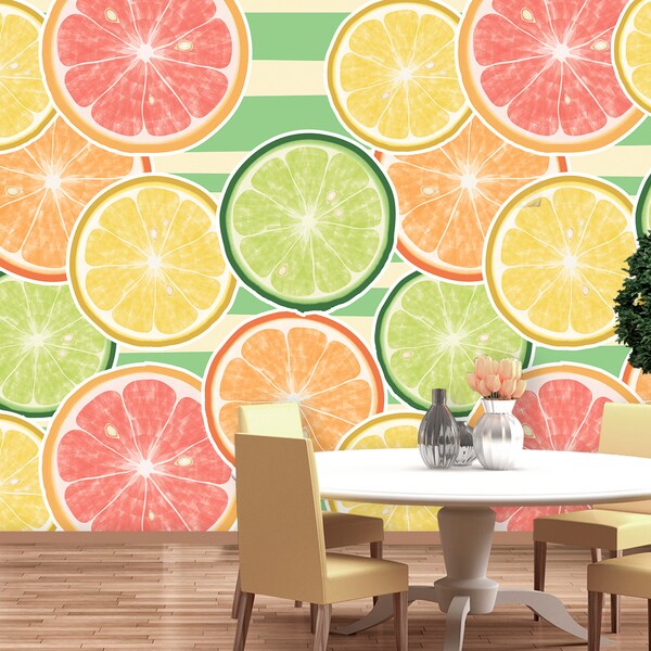 Fruit Wallpaper - Etsy