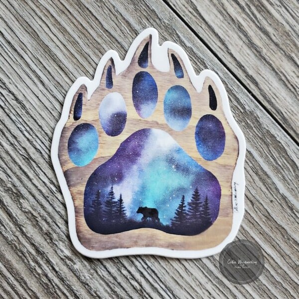 Paw Sticker - Etsy