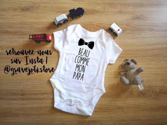 Baby Body Custom Body Baby Shower Beautiful as My Dad Baby - Etsy