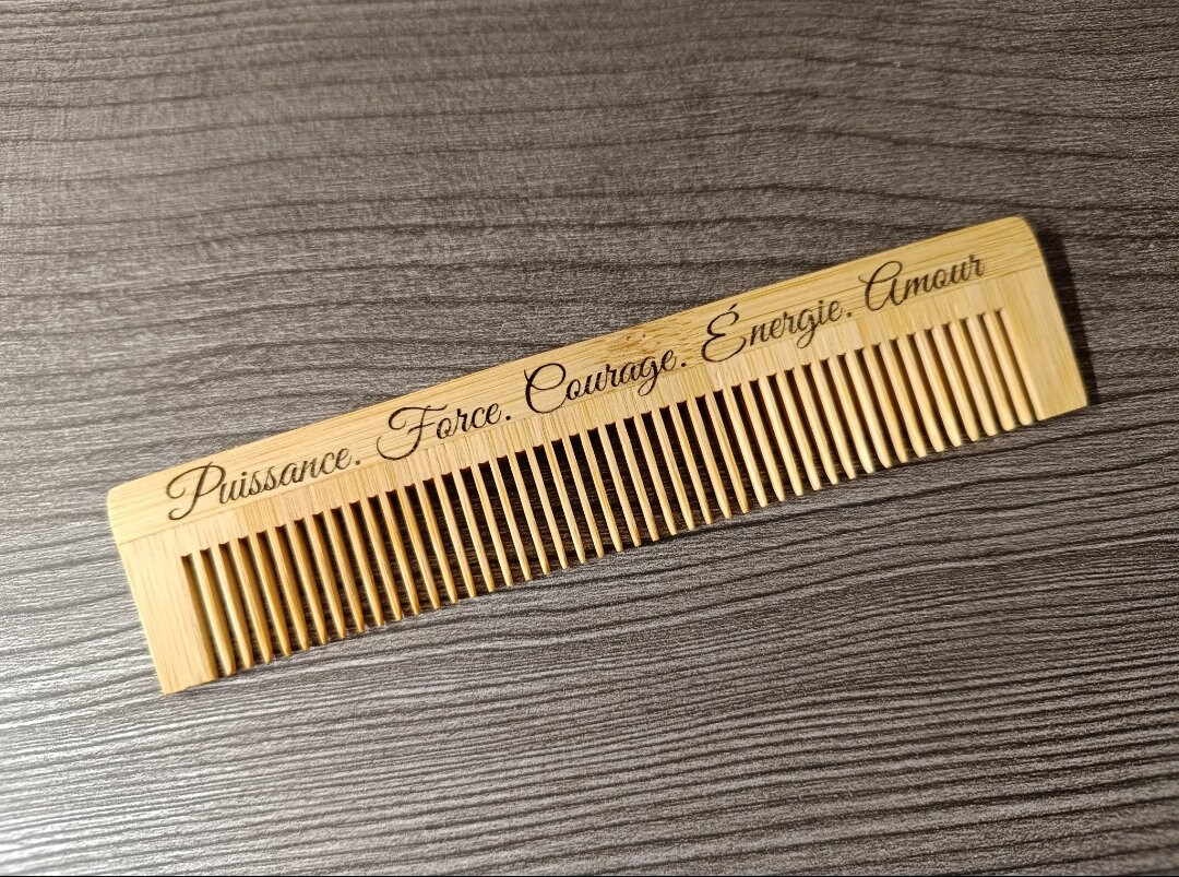 Painless Birthing Comb Engraved With Mantra No Epidural Diversion Pain ...