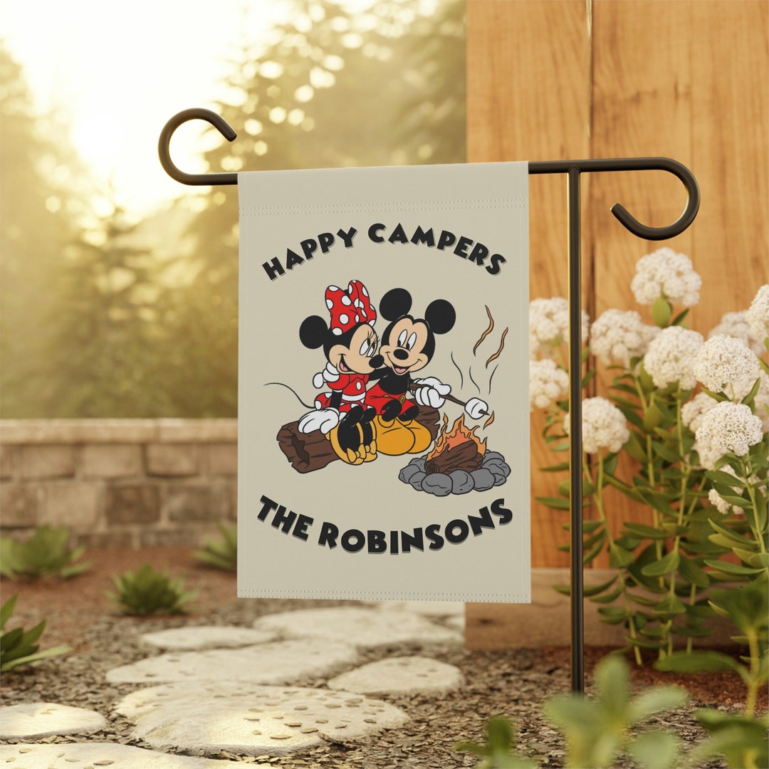 Fort Wilderness Camping Flag 12 X 18, Disney Campground Garden Flag ...