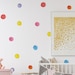 Polka Dot Wall Stickers | Rainbow Watercolour Decal's Dots | Watercolor ...