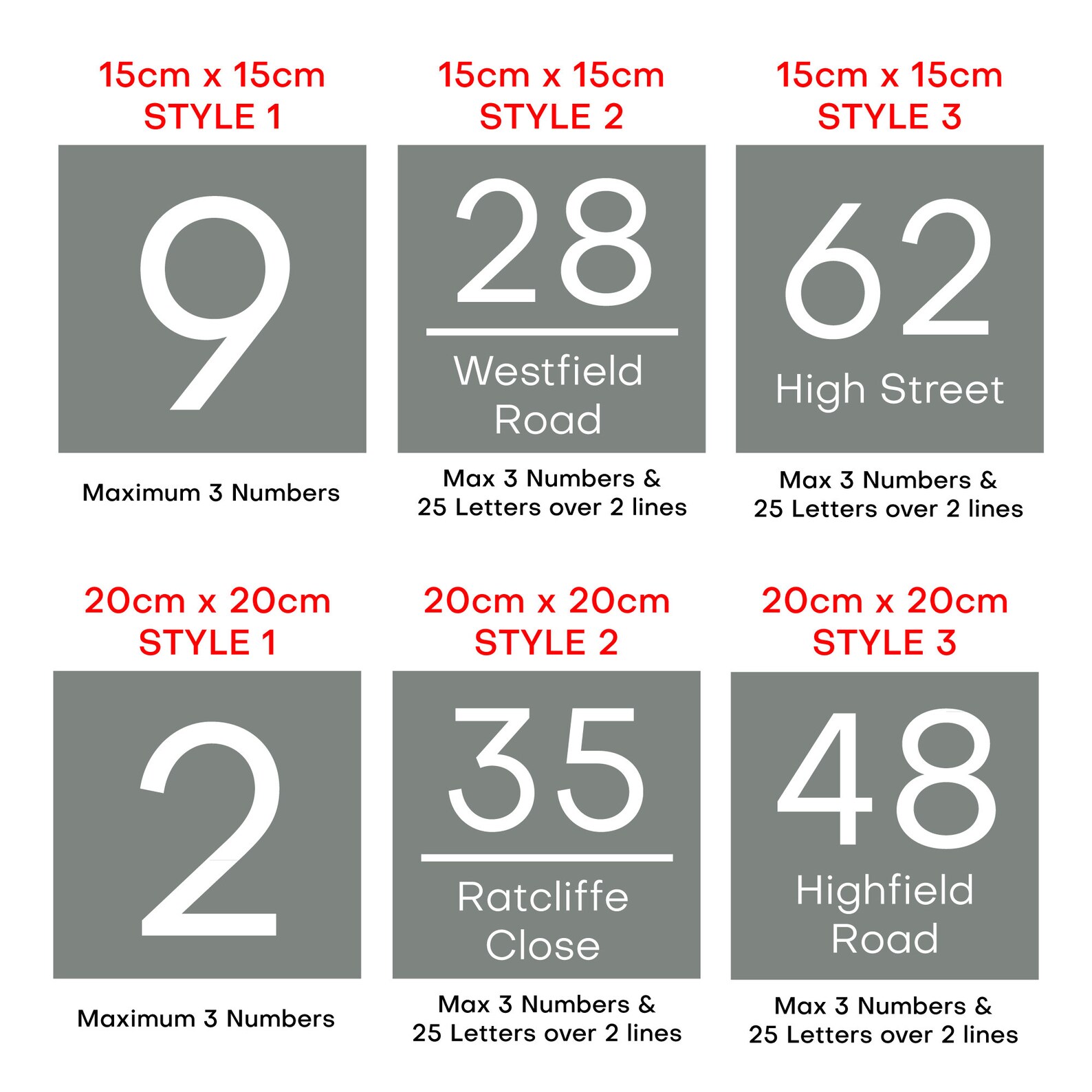 Slate House Sign Personalised Engraved Door Number Plaque - Etsy UK