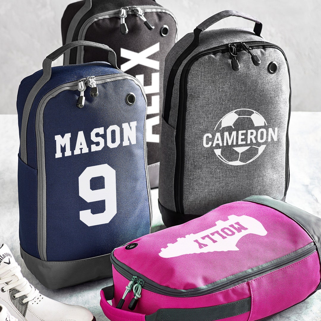 Personalised Sports Boot Bag: Football & Rugby Accessories - Etsy UK