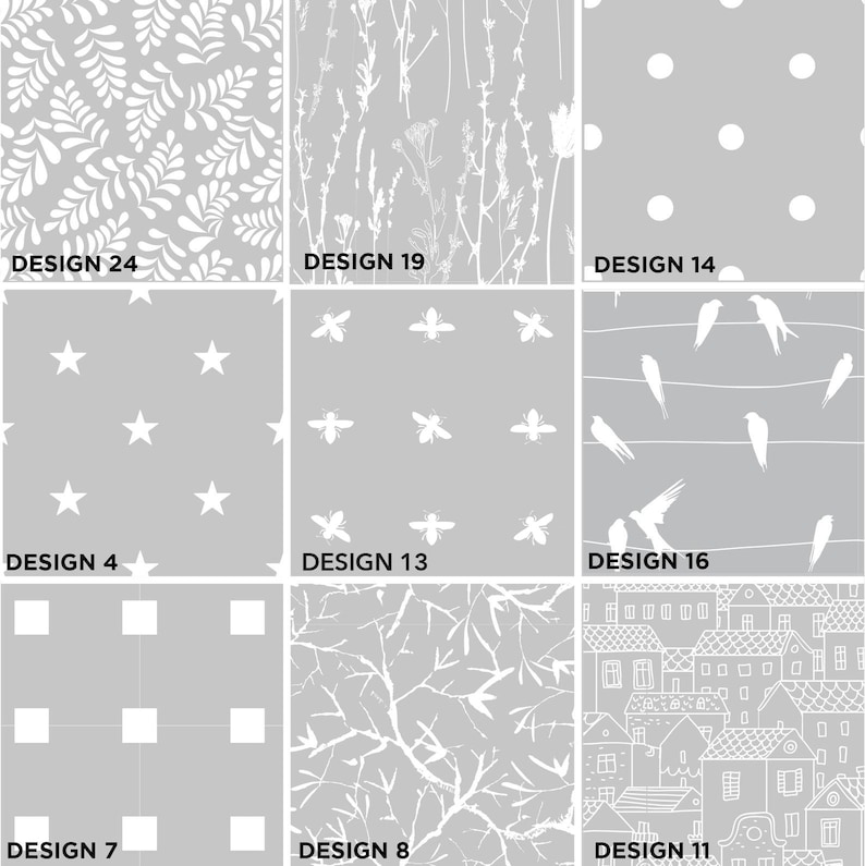 Privacy Frosted Window Film | Decorative Modern Contemporary Etched ...