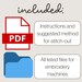 Trendy Cherry Embroidery File, 4x4, Classic Cherry Design, Digital ...