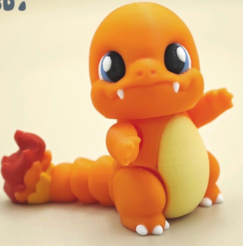 3D Printed Mini Monster Figures | Fantasy Pocket Creature Collectibles ...