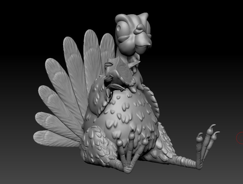 3D Stuffed Turkey STL, Thanksgiving Decor (digital Download) - Etsy