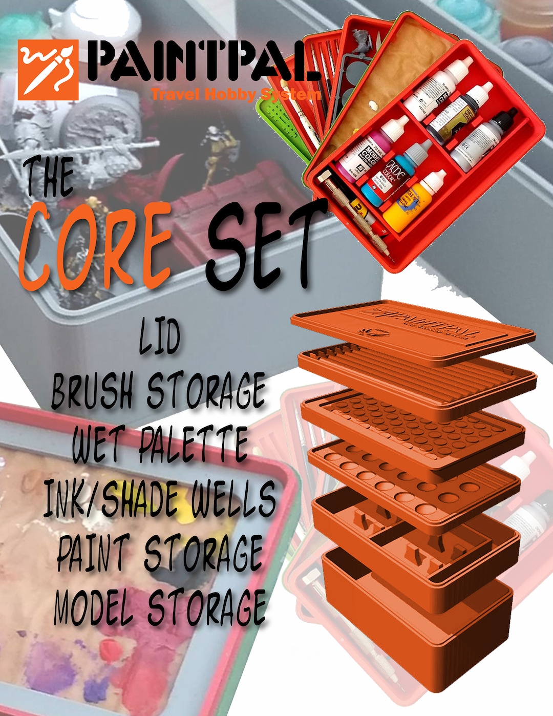 Paint Pal - Travel Hobby System - Core Set - Etsy