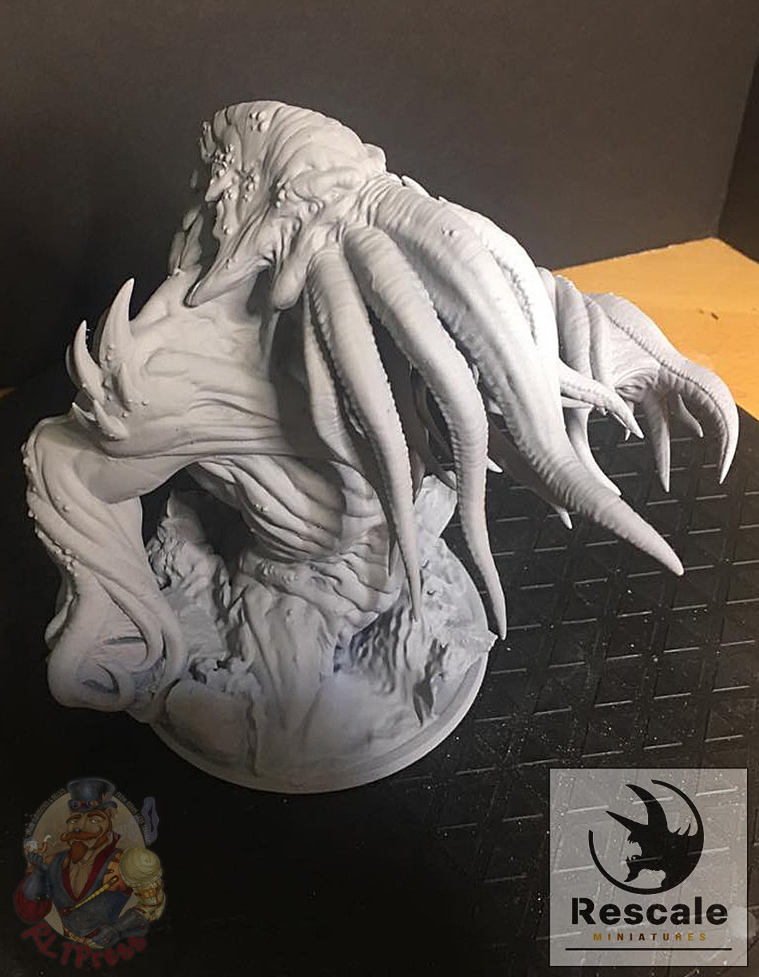 Cthulhu From Rescale Miniatures, Statue, Lovecraft, Monster, 3d Print ...