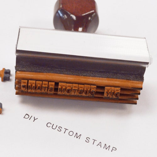 Custom Stamp Create Your Own Custom Text Stamp Stamp With | Etsy