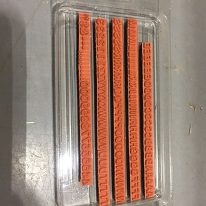 CUSTOM DIY Stamp/interchangeable Letters/personalized Rubber Stamp ...