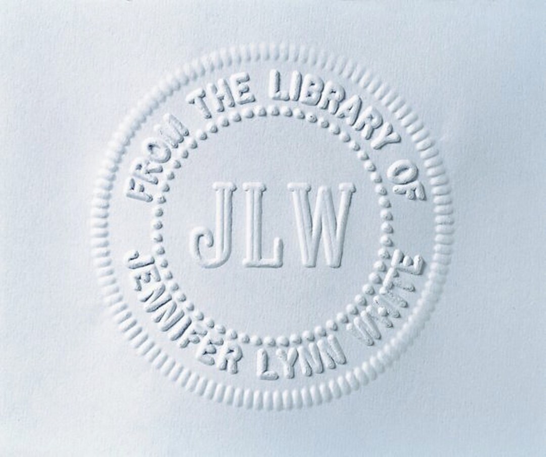 CUSTOM EMBOSSER Stamp/embosser Seal/custom Logo Embosser Stamp ...