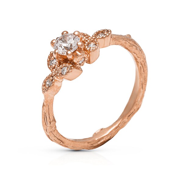 Branch Engagement Ring - Etsy